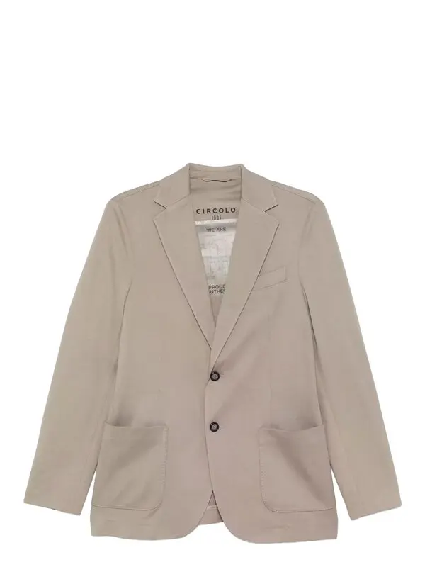 CIRCOLO 1901 Piqué Blazer - Grey