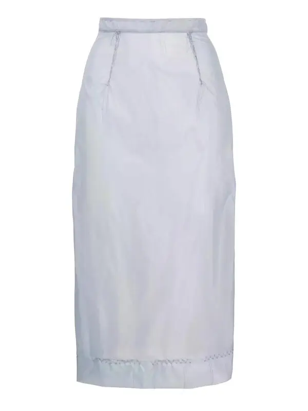 MAISON MARGIELA Inside Out Pencil Skirt - Blue