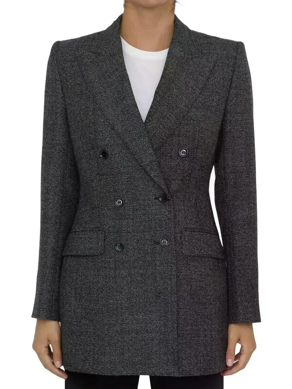 Dolce & Gabbana Wool Blazer - Grey