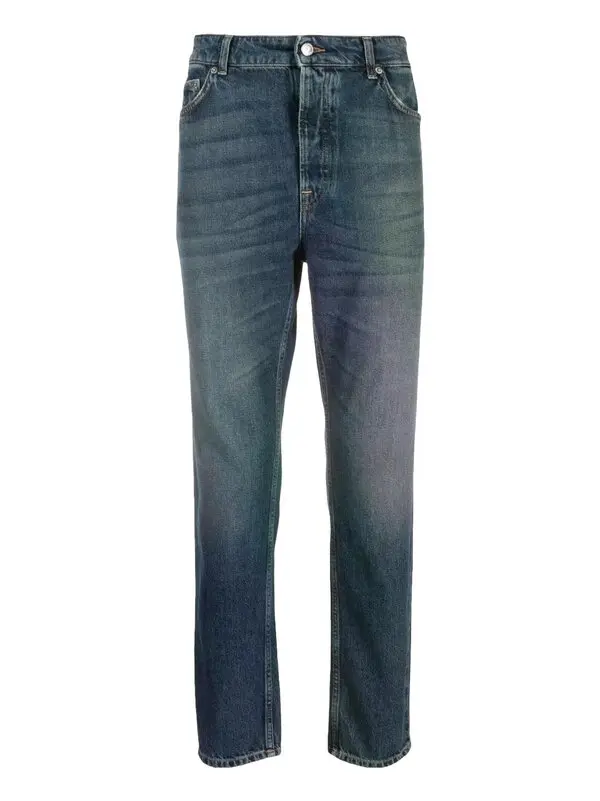 DEPARTMENT 5 Slim-fit Logo-appliqué Jeans - Blue