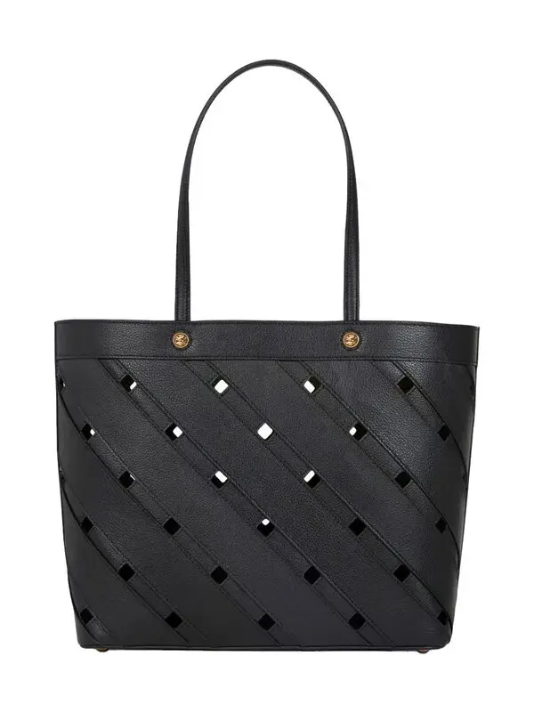 Etro Woven Leather Bag - Black
