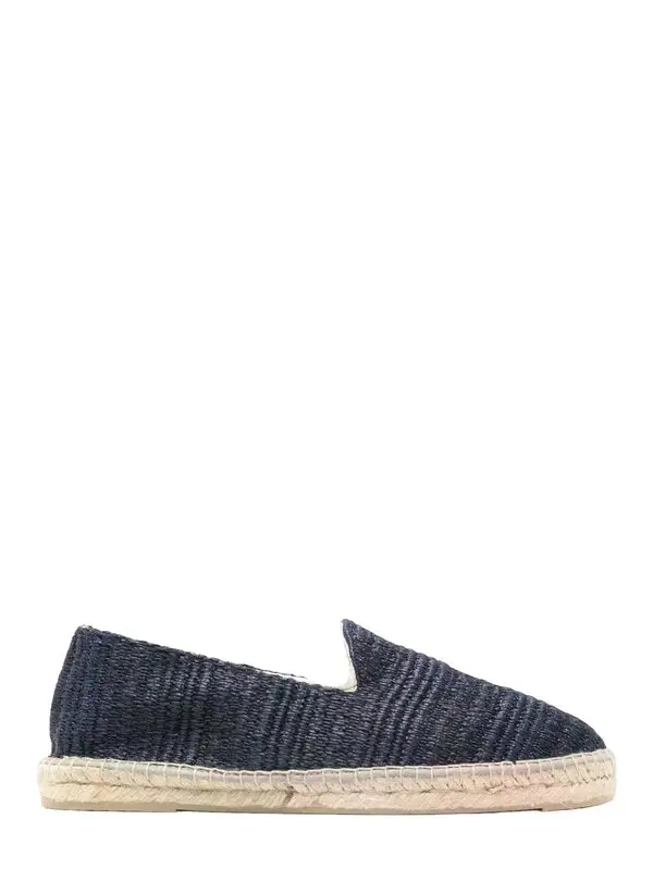 Manebí Woven Effect Slip-on Espadrilles - Blue
