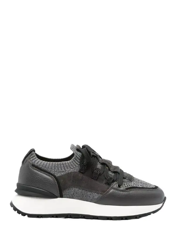 DOUCAL'S Panelled Sneakers - Grey