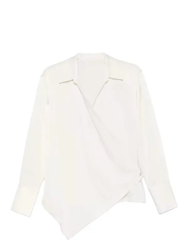 Helmut Lang Wrap Shirt - Neutrals