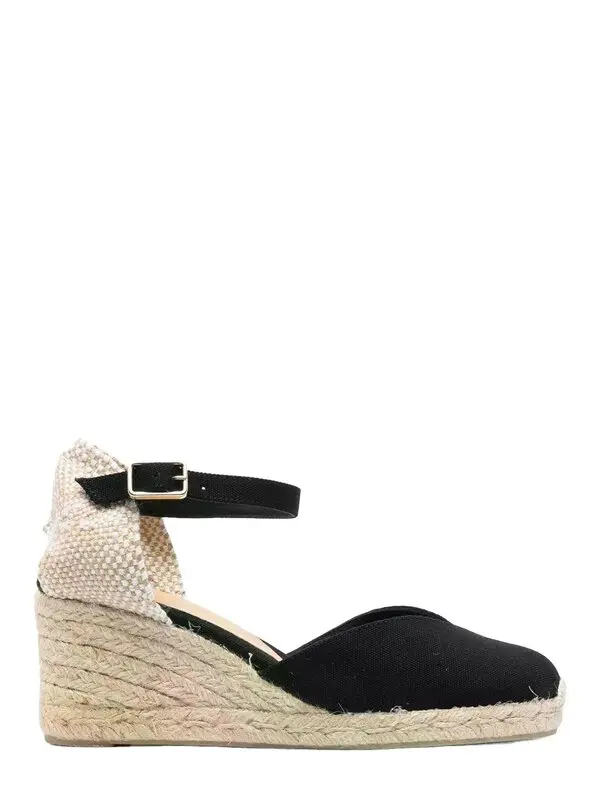 CastaÑer Chiarita Wedge Espadrilles - Black