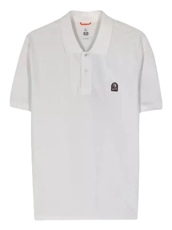 PARAJUMPERS Appliqué-logo Polo Shirt - Grey