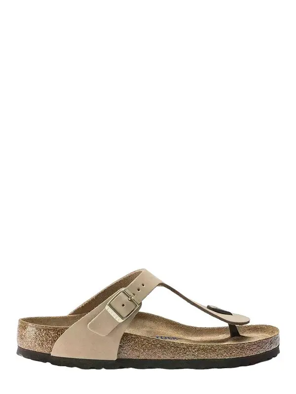 BIRKENSTOCK Gizeh Thong Strap Slides - Neutrals