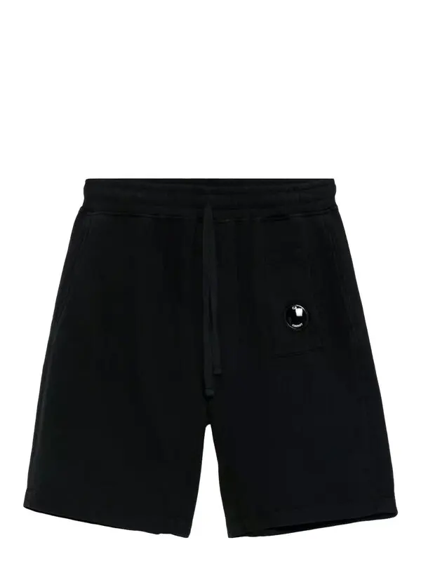C.P. COMPANY Lens-detail Shorts - Blue