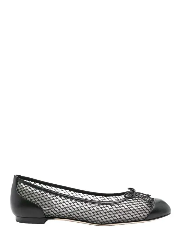 Manolo Blahnik Jatelah Ballet Flats - Black
