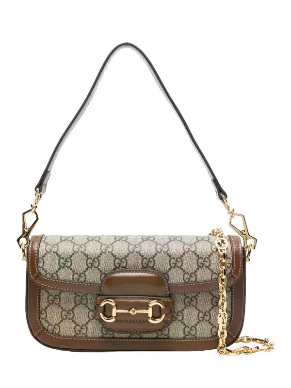 Gucci Mini Horsebit 1955 Shoulder Bag - Neutrals