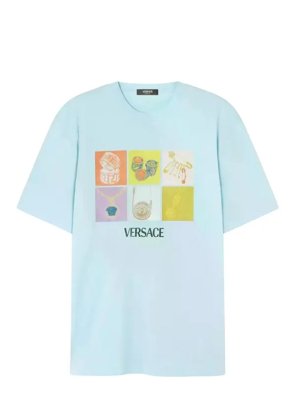 Versace Pop Jewels T-shirt - Blue