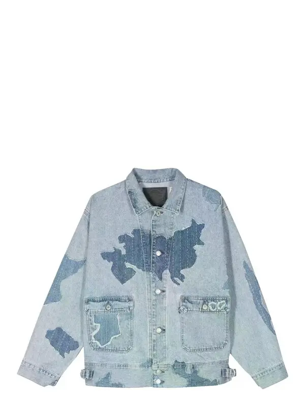 LEVI'S Patchwork Denim Jacket - Blue