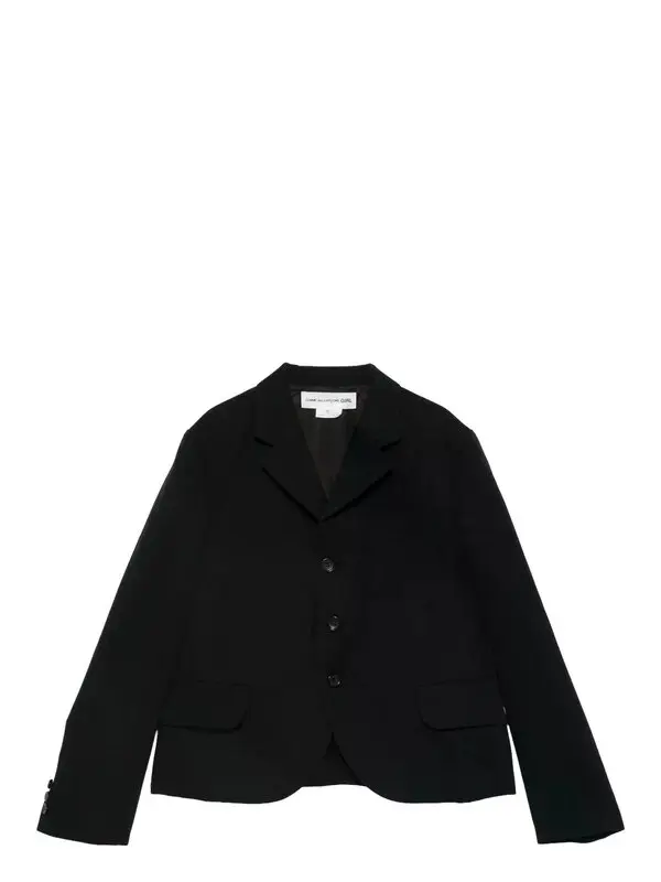 Comme Des Garçons Wool Blazer - Black