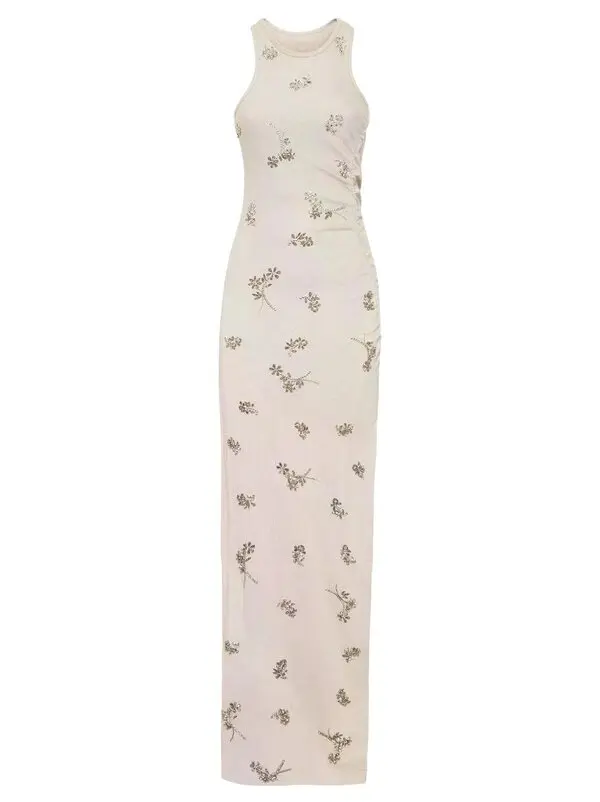 Philipp Plein Jersey Midi Dress - Grey