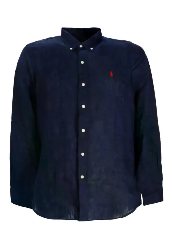 Polo Ralph Lauren Polo Pony-embroidered Shirt - Blue