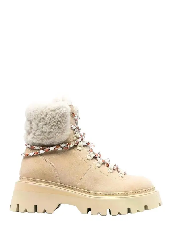 Woolrich Sheepskin Hiking Boots - Neutrals