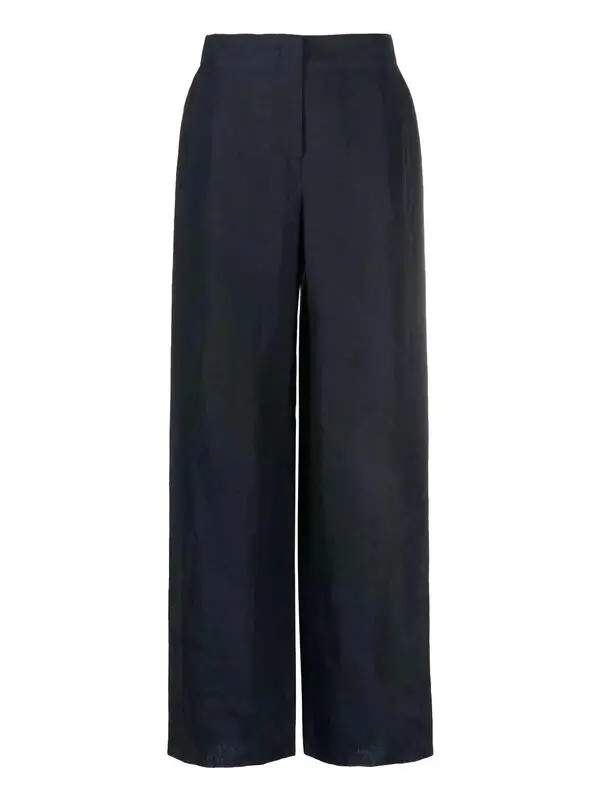 Giorgio Armani Wide-leg Trousers - Blue