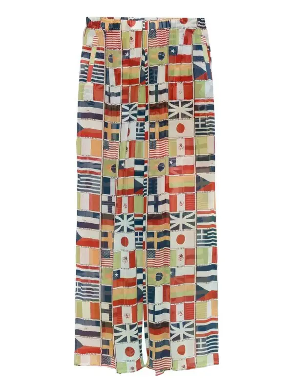 BODE International Trousers - Red