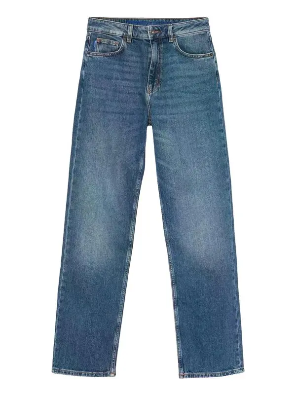 Hugo Logo-patch Jeans - Blue