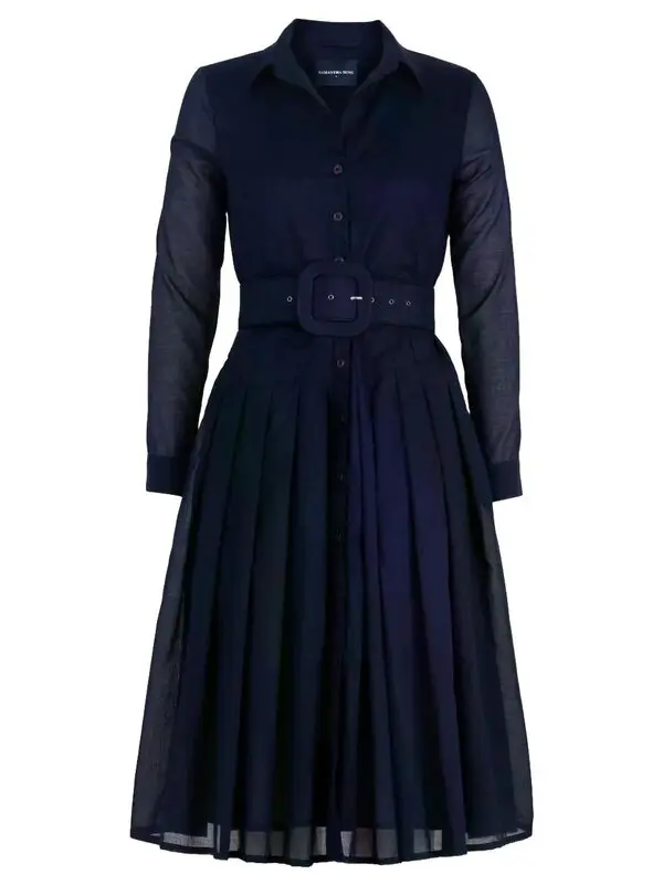 Samantha Sung Audrey Midi Dress - Blue