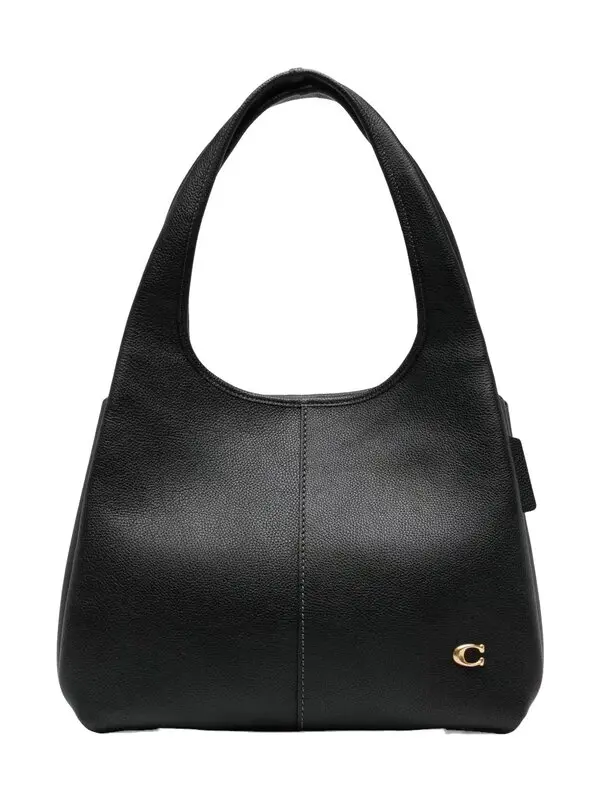 COACH Lana Pebbled-leather Tote Bag - Black