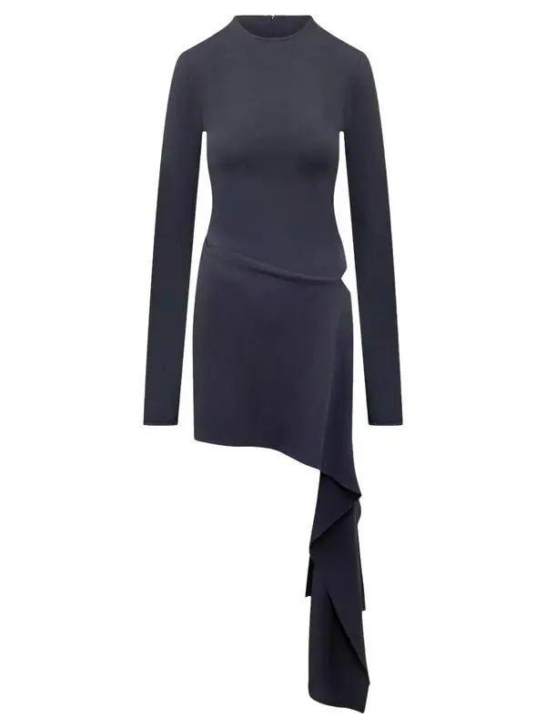 Attico Sable Mini Dress - Blue
