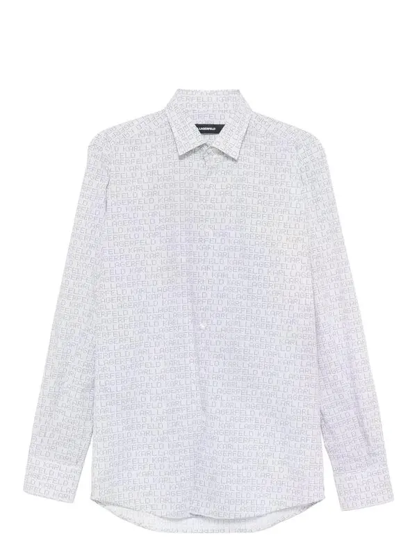 Karl Lagerfeld Logo-print Shirt - White