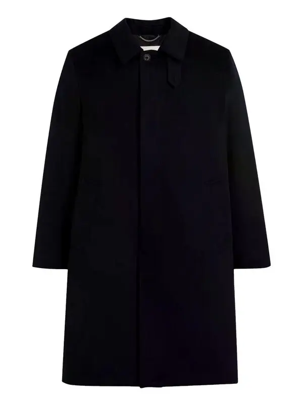 Mackintosh Dunkeld Wool Coat - Blue