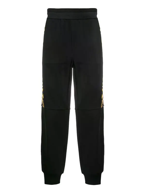 Versace Barocco Logo Track Pants - Black