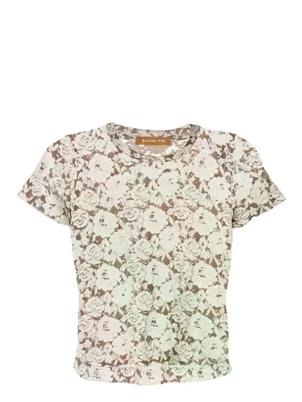 REJINA PYO Adina Short-sleeve T-shirt - Brown