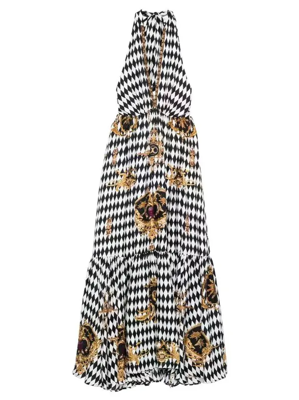 Camilla Monarchy Mania Maxi Dress - Black