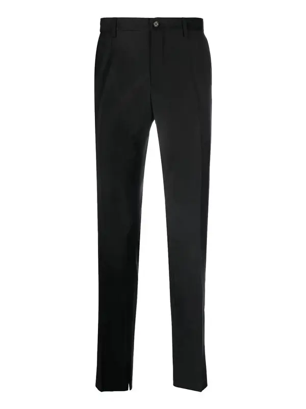 Roberto Cavalli Skinny Tailored Wool Trousers - Black