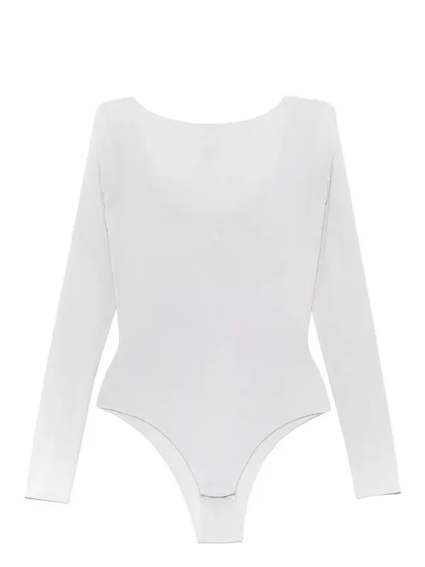 Patrizia Pepe Fly-motif Bodysuit - Grey