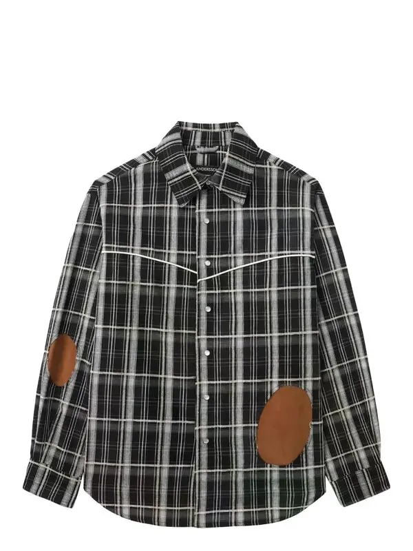 Andersson Bell Checked Shirt - Black