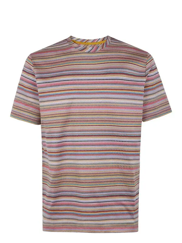 Paul Smith Striped T-shirt - Red
