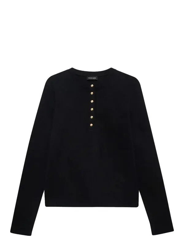 ANINE BING Alessia T-shirt - Black