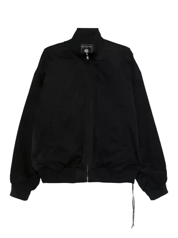 MASTERMIND WORLD Puzzle Bomber Jacket - Black