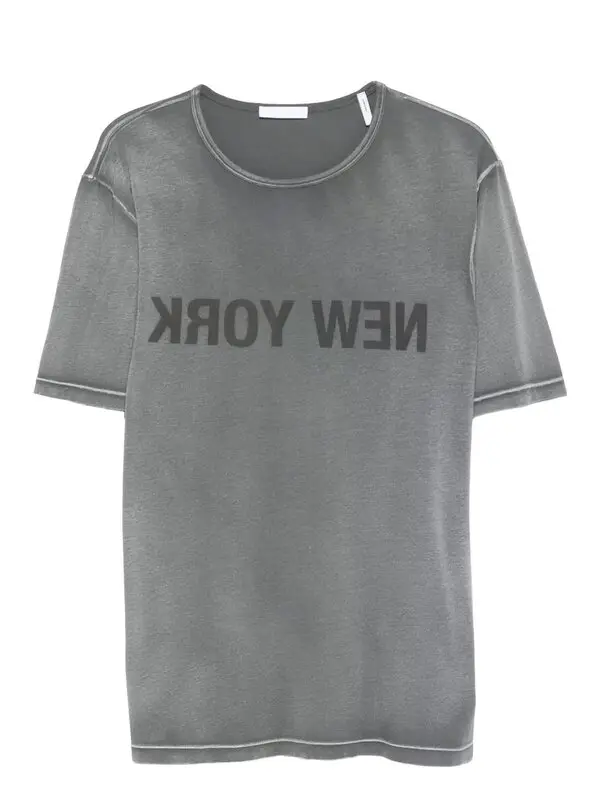 Helmut Lang New York T-shirt - Grey