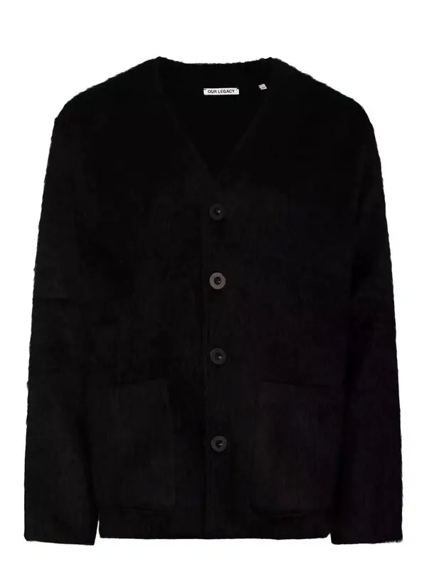Our Legacy Buttoned Cardigan - Black