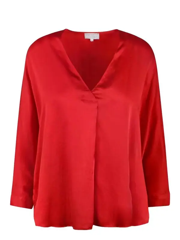 THE ROSE IBIZA Silk Blouse - Red
