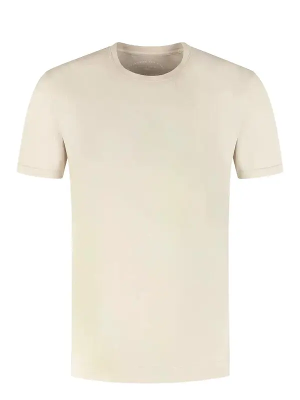 Fedeli Knitted T-shirt - Neutrals