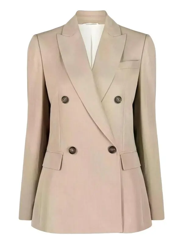 Brunello Cucinelli Double-breasted Blazer - Neutrals