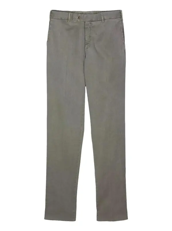 PT TORINO Pressed-crease Trousers - Grey