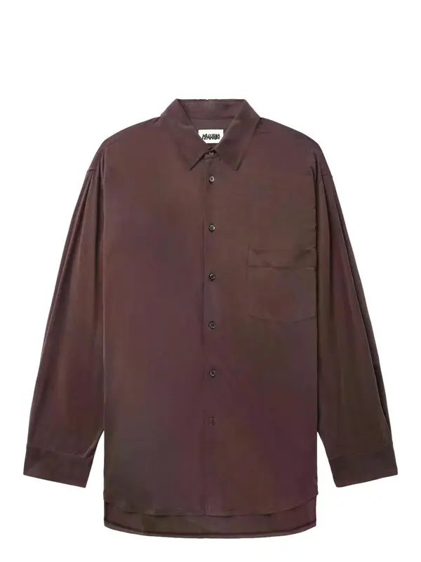 MAGLIANO Braid-detail Shirt - Red