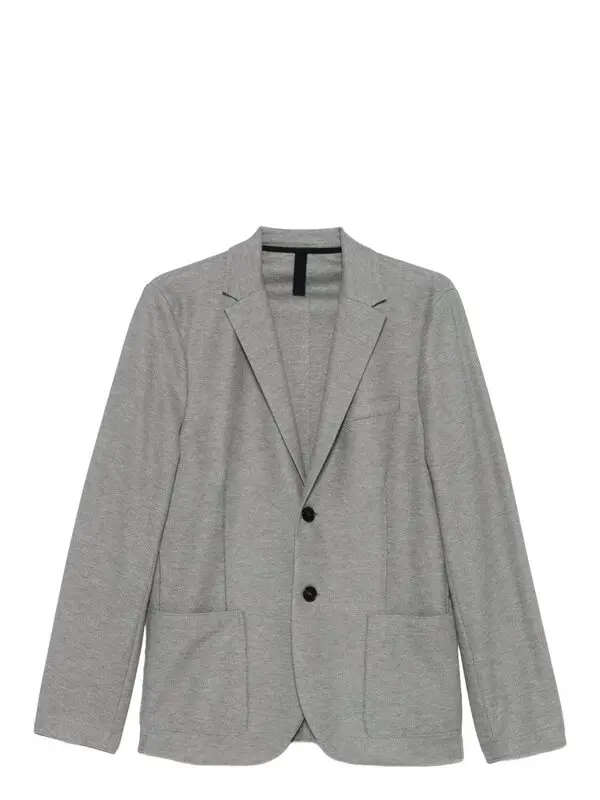 Harris Wharf London Single-breasted Blazer - Grey