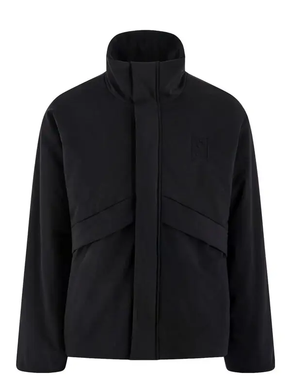 FERRAGAMO Panelled Cotton Jacket - Black
