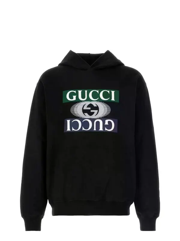 Gucci Interlocking G-logo Sweatshirt - Black