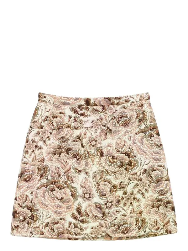 Valentino Garavani Après L'hiver Mini Skirt - Neutrals
