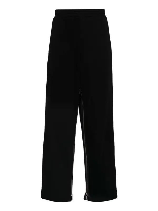 Helmut Lang Gusset Cotton Track Pants - Black