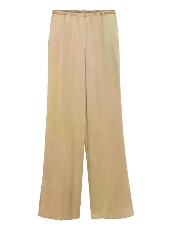 FORTE_FORTE Satin Trousers - Neutrals